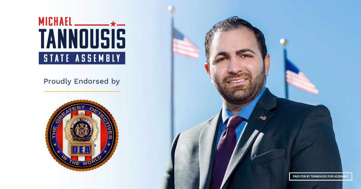 Detectives' Union Endorses Mike Tannousis for State Assembly | Mike ...